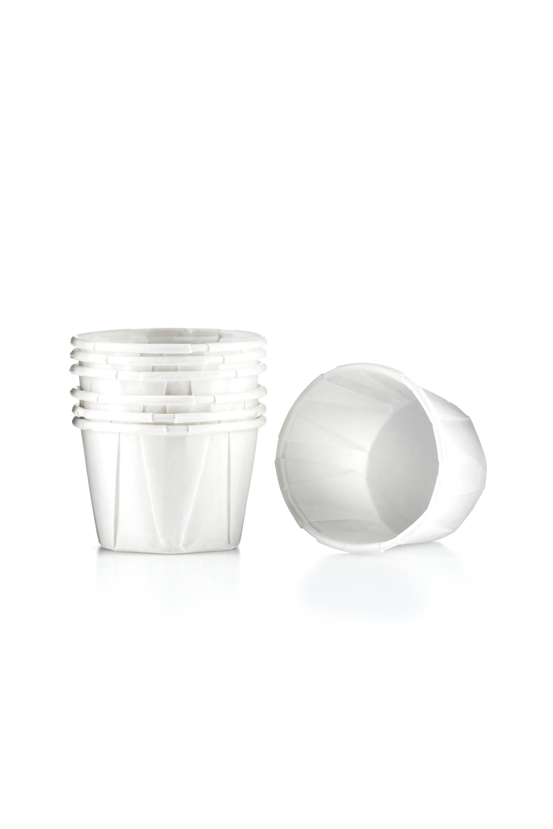 Disposable Waxed Paper Medicine Pots | Origin Pharma Packaging