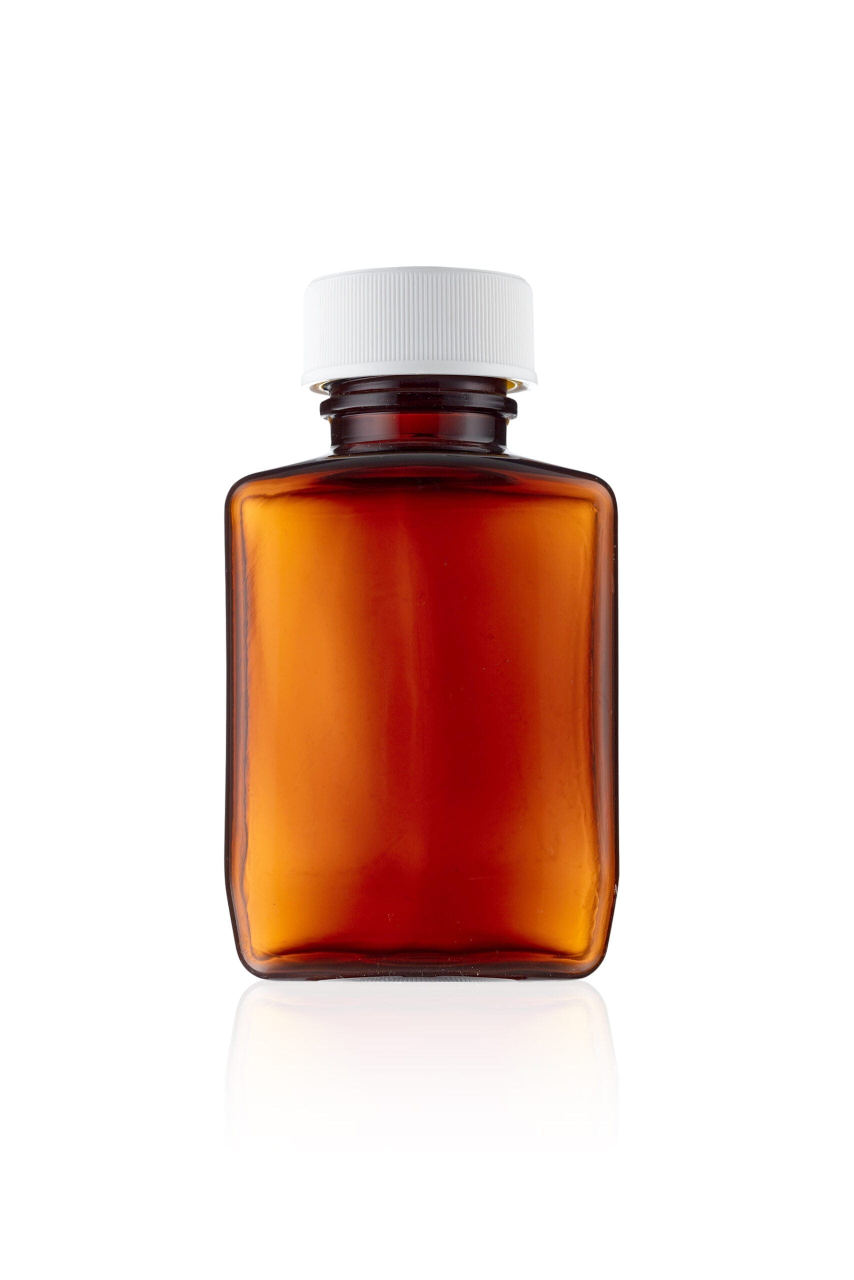 200ml CuboPac™ Amber Rectangular Tablet Bottle | Origin Pharma Packaging
