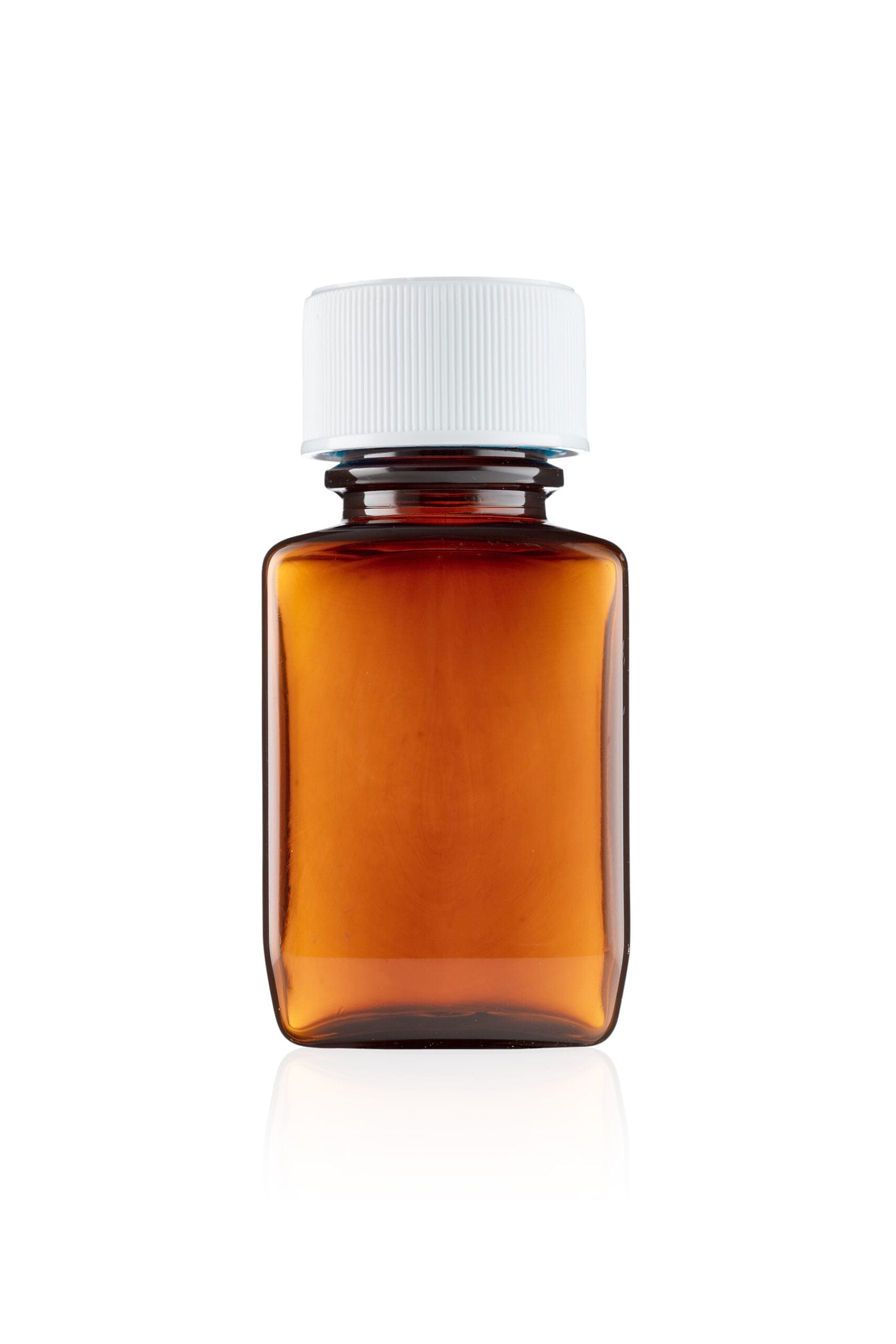 48ml CuboPac™ Amber Rectangular Tablet Bottle | Origin